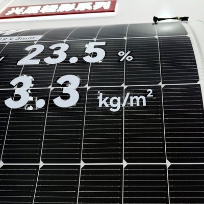 Flexible Transparent 580W Soft Solar Hybrid Inverter BIPV Modul ...